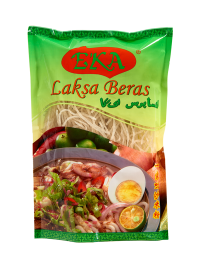 Laksa Beras with Fish Curry Gravy